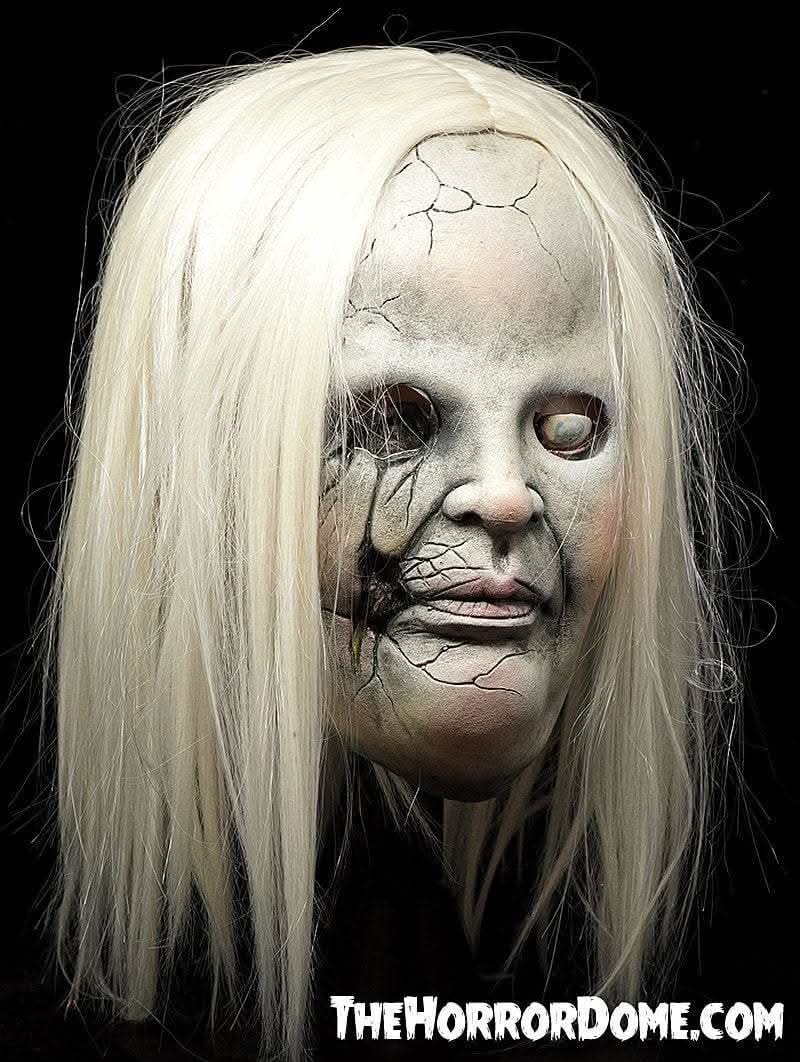 creepy doll halloween mask