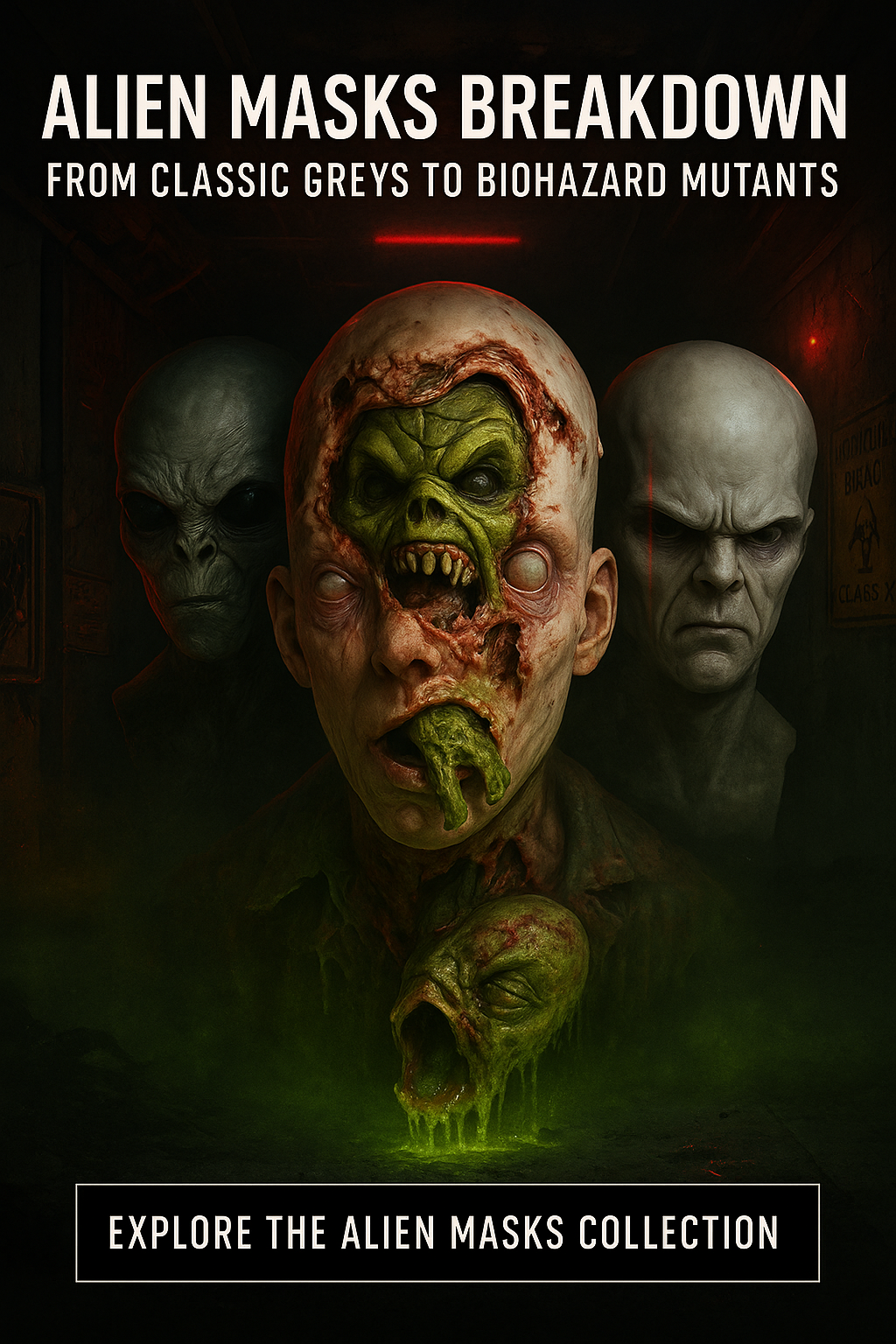Alien Masks Breakdown: From Classic Greys to Biohazard Mutants – The ...