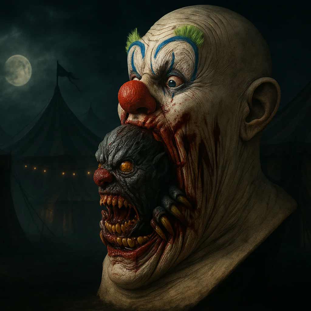 Clown Spawn Mask: Scariest Clown Mask for Haunted Attractions – The ...