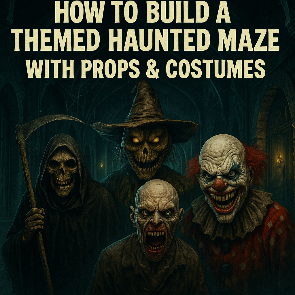 How to Build a Themed Haunted Maze with Props and Costumes – The Horror ...