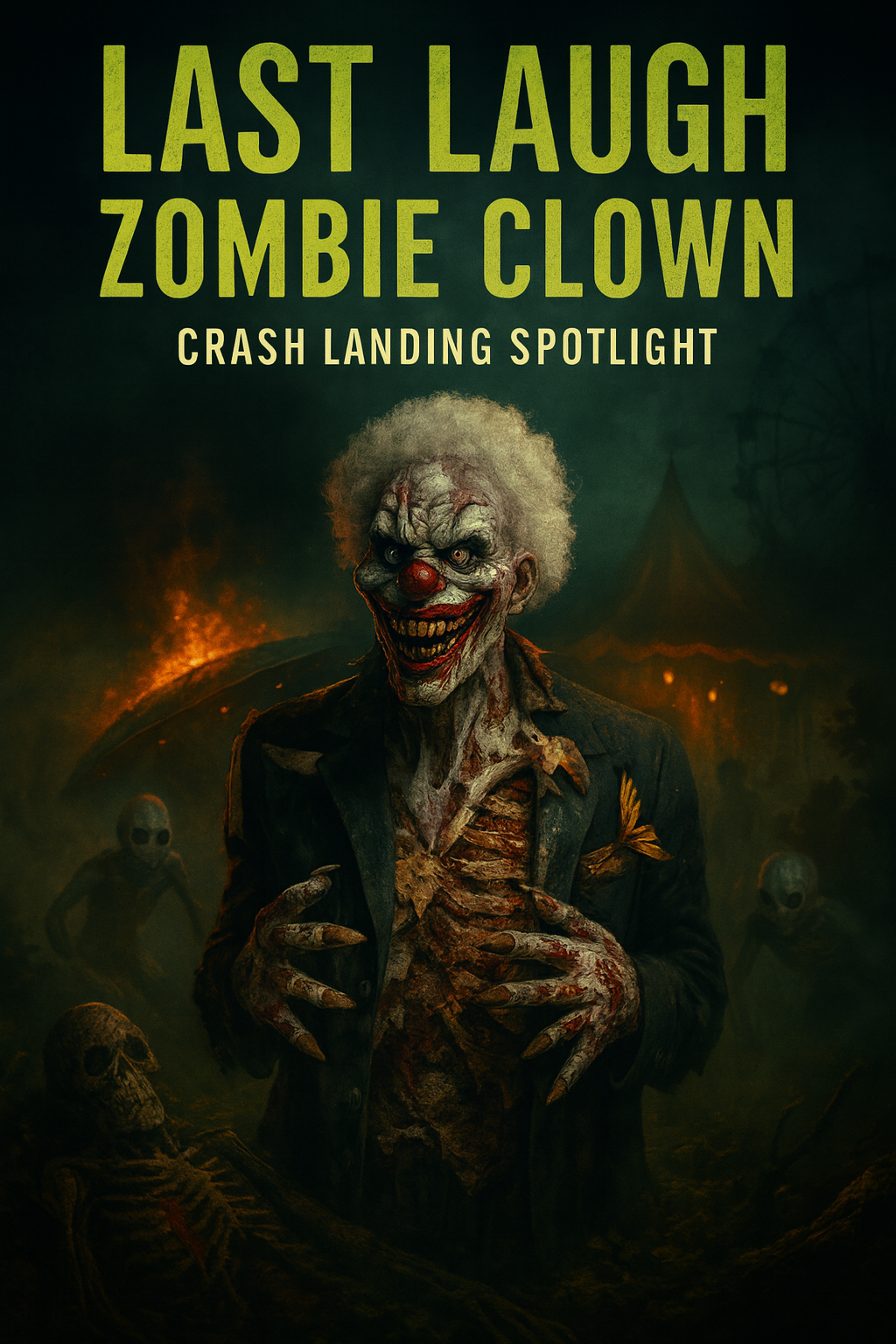Last Laugh Zombie Clown Costume | HD Studios Pro Horror – The Horror Dome
