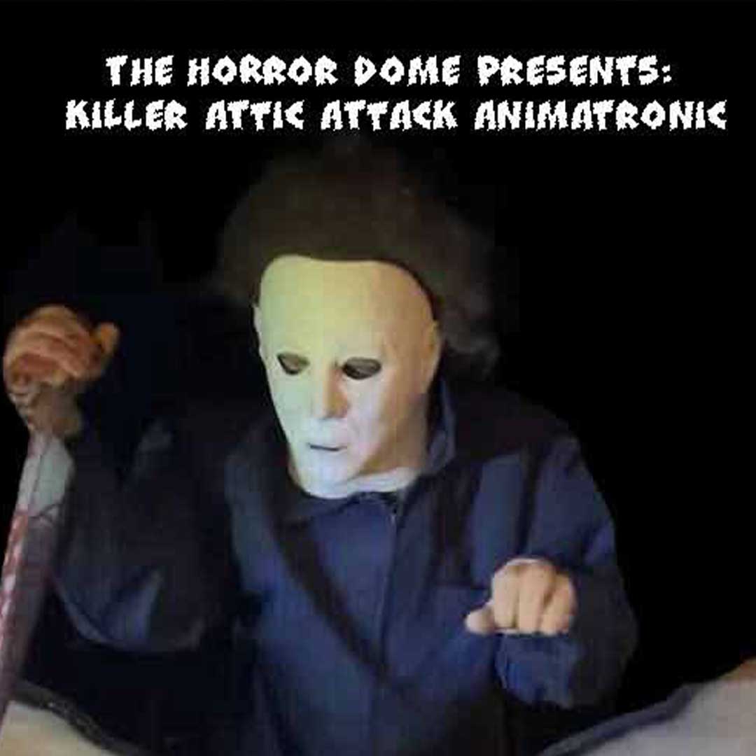 2025 Halloween Spotlight: Killer Attic Attack Halloween Animatronic ...