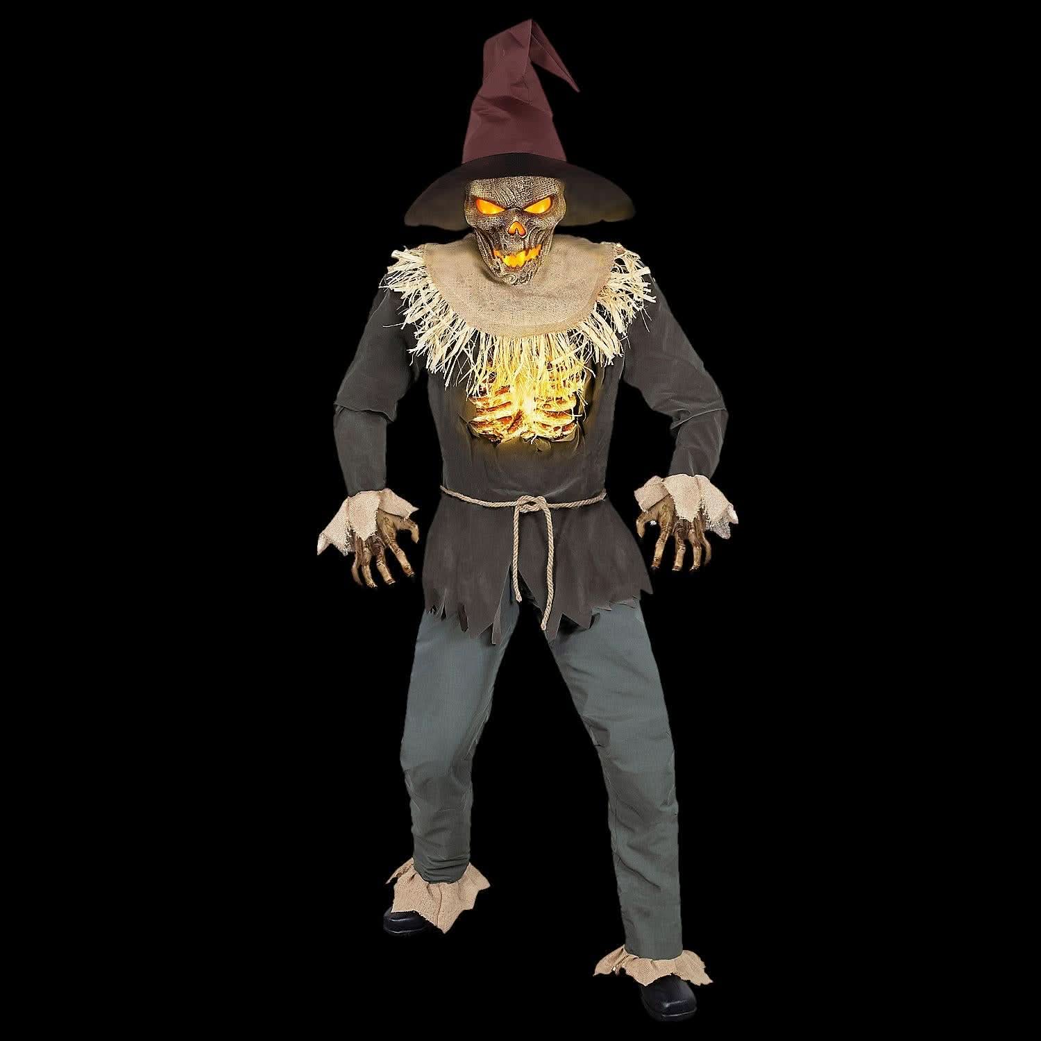8 1/2 Ft. Animated Scarecrow Halloween Decoration – The Horror Dome