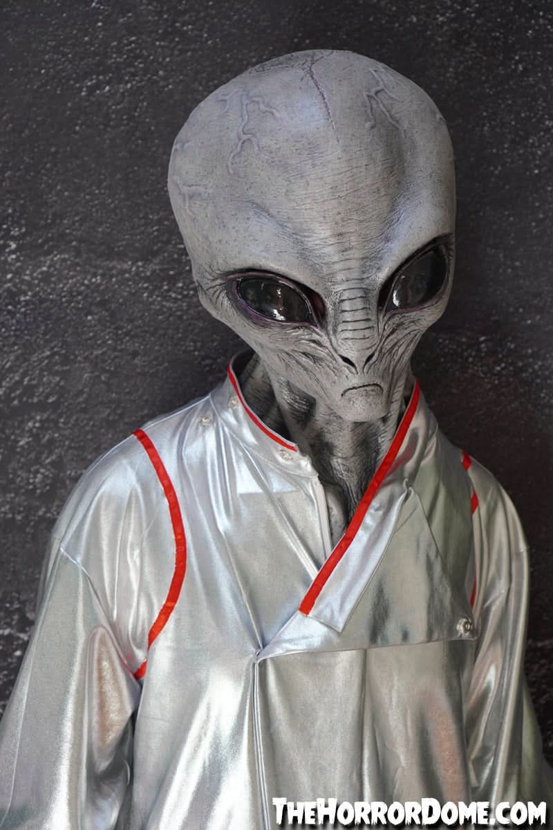 "Area 51 Space Suit with Red piping" Alien Costume – The Horror Dome