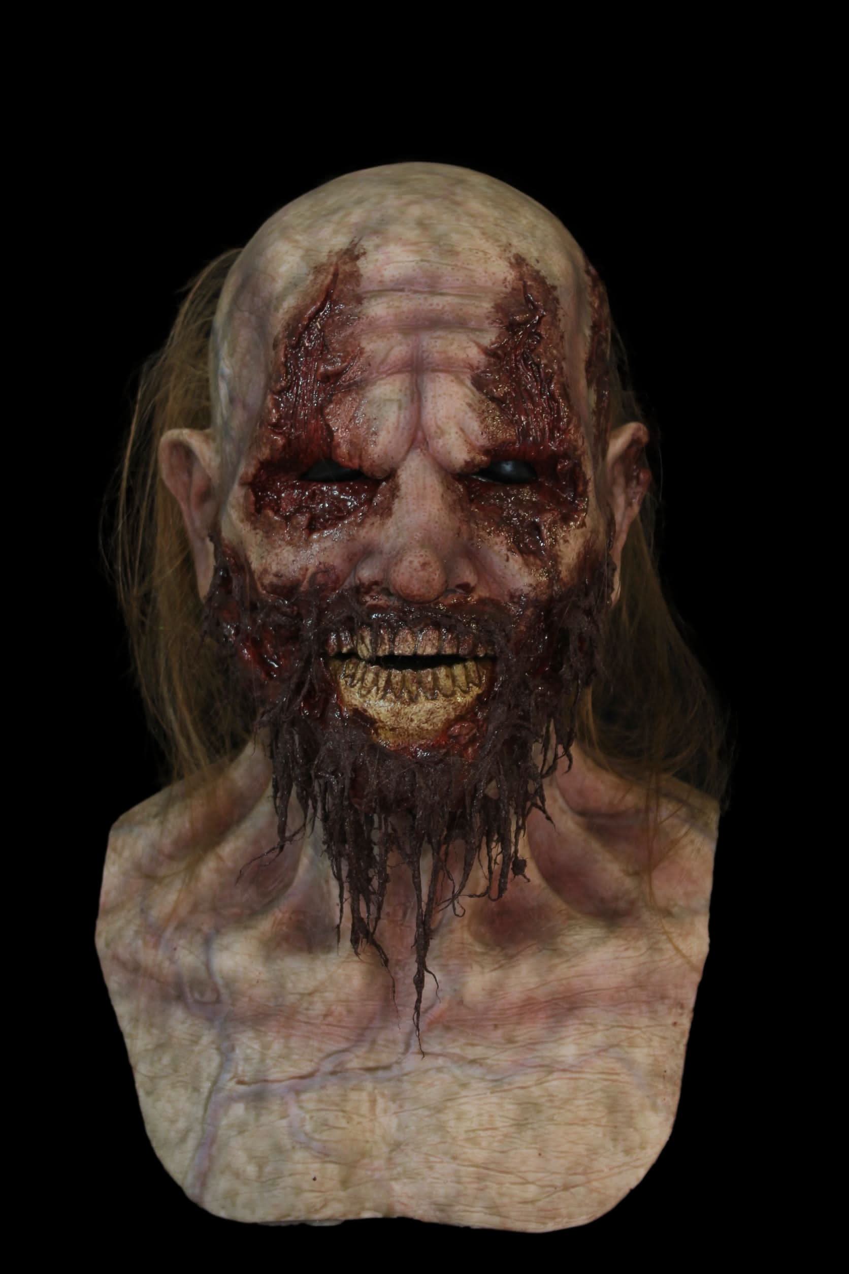 "Brutus the Zombie" Gore Silicone Mask – The Horror Dome