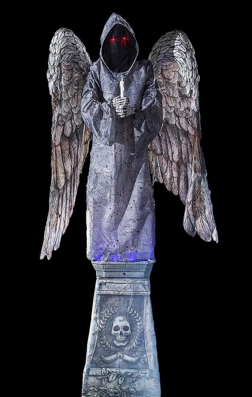 Cemetery Angel Animated Halloween Prop – The Horror Dome