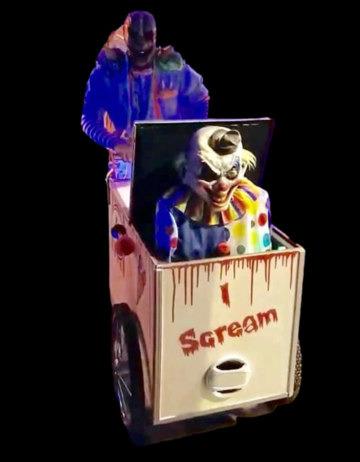 Haunted Ice Cream Cart Fright Scare Animatronic – The Horror Dome