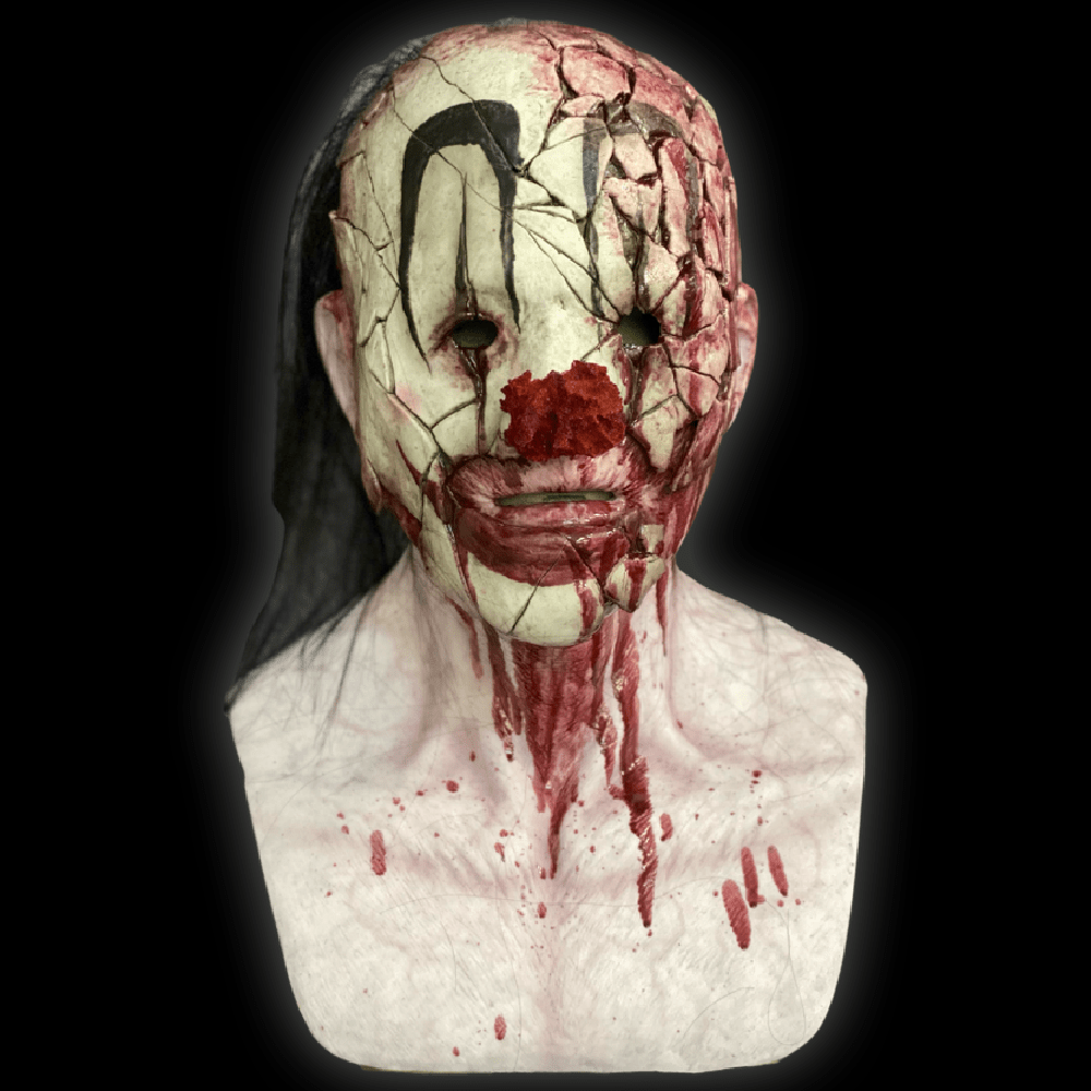 "Doll Face Clown" Silicone Mask – The Horror Dome