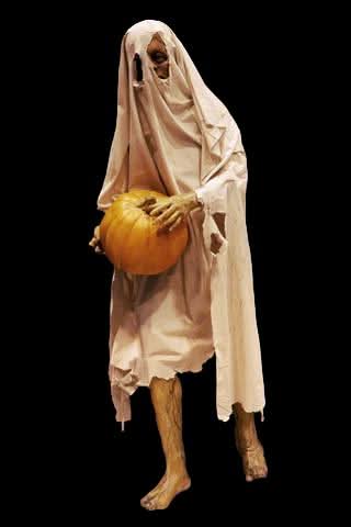 Ghoul with Pumpkin | Halloween Decorations – The Horror Dome