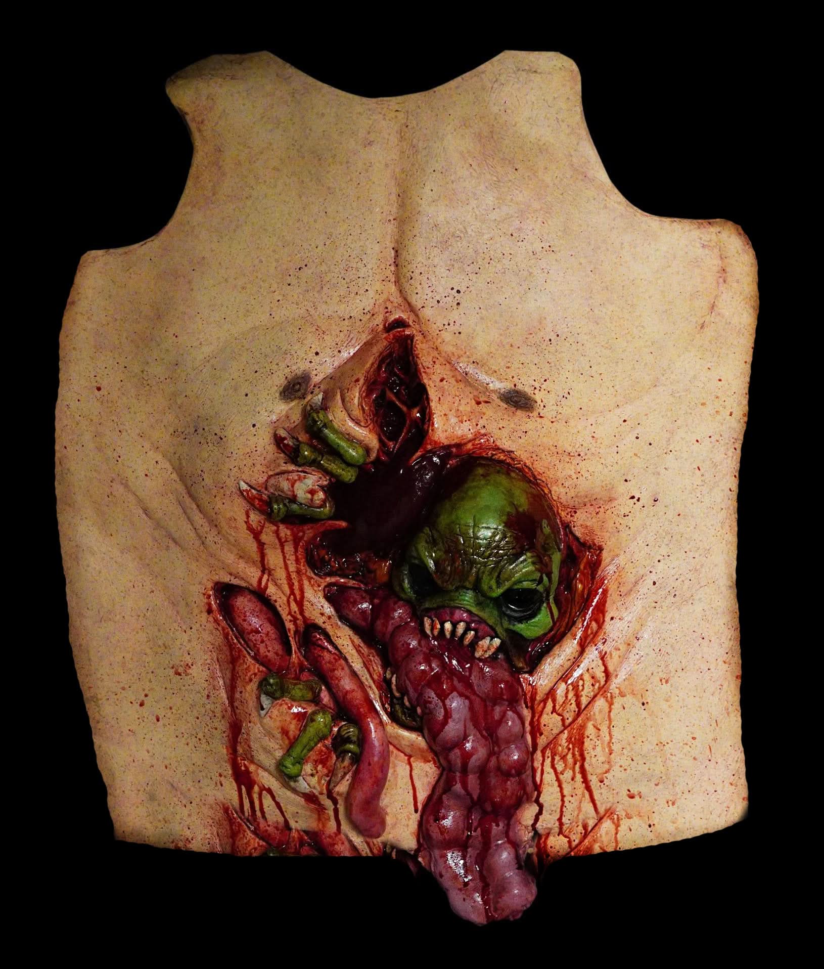 "Alien Host" HD Studios Halloween Costume Chest| Scary Halloween ...