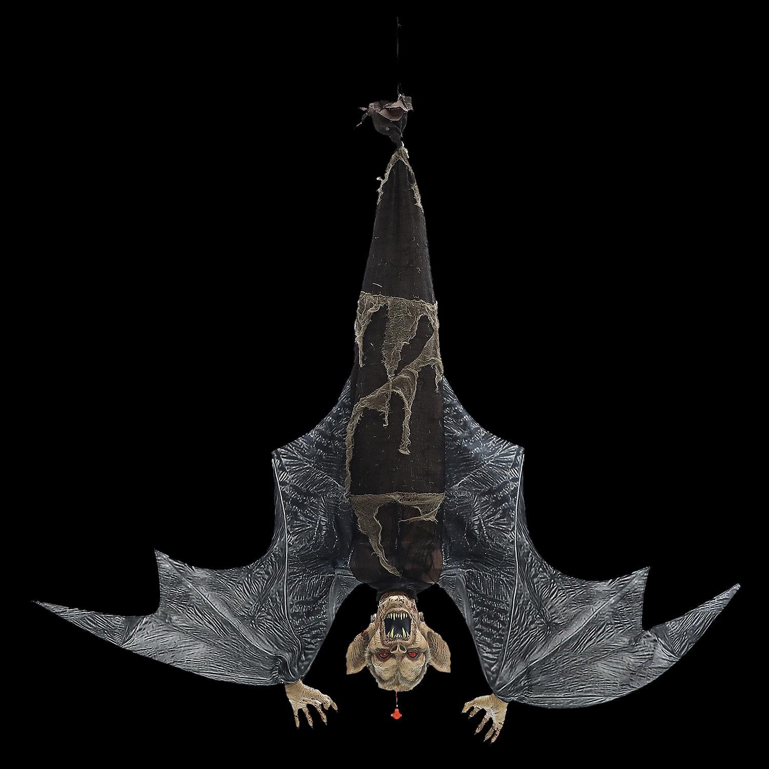 Menacing Hanging Bat Halloween Decoration – The Horror Dome