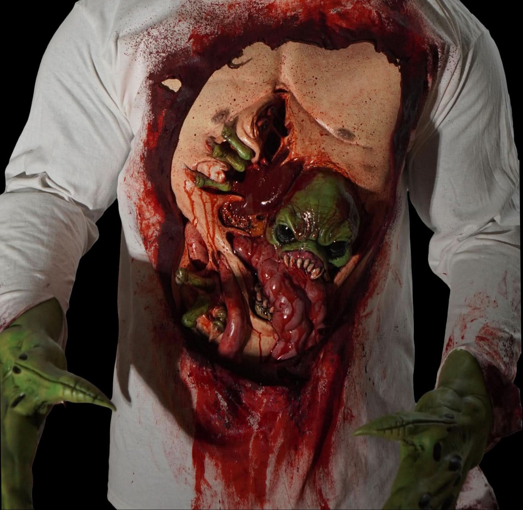 "Alien Host" HD Studios Halloween Costume Chest| Scary Halloween ...