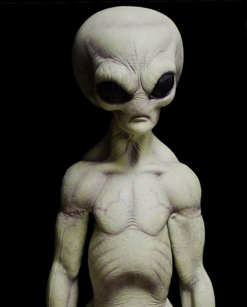 NEW 2025 "Area 51 Alien Statue" Movie-Quality Professional Prop – The ...