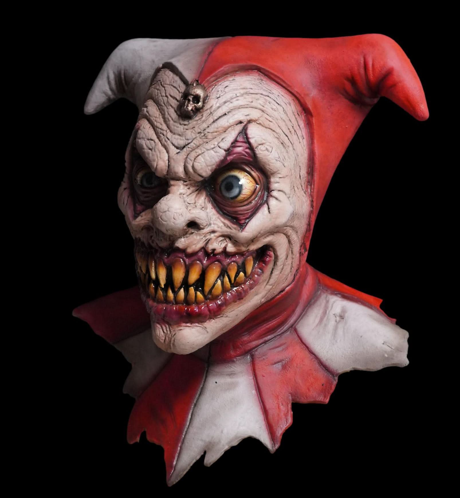 Evil Clown Jester Mask: Terrifyingly Lifelike | HD Studios – The Horror ...
