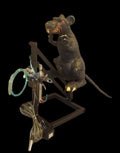 Pop Up Spitting Rat Halloween Animatronic | The Horror Dome