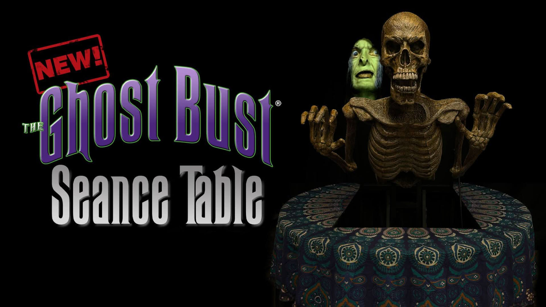 Seance Table Animated Halloween Decoration | Animatronic Scance – The ...
