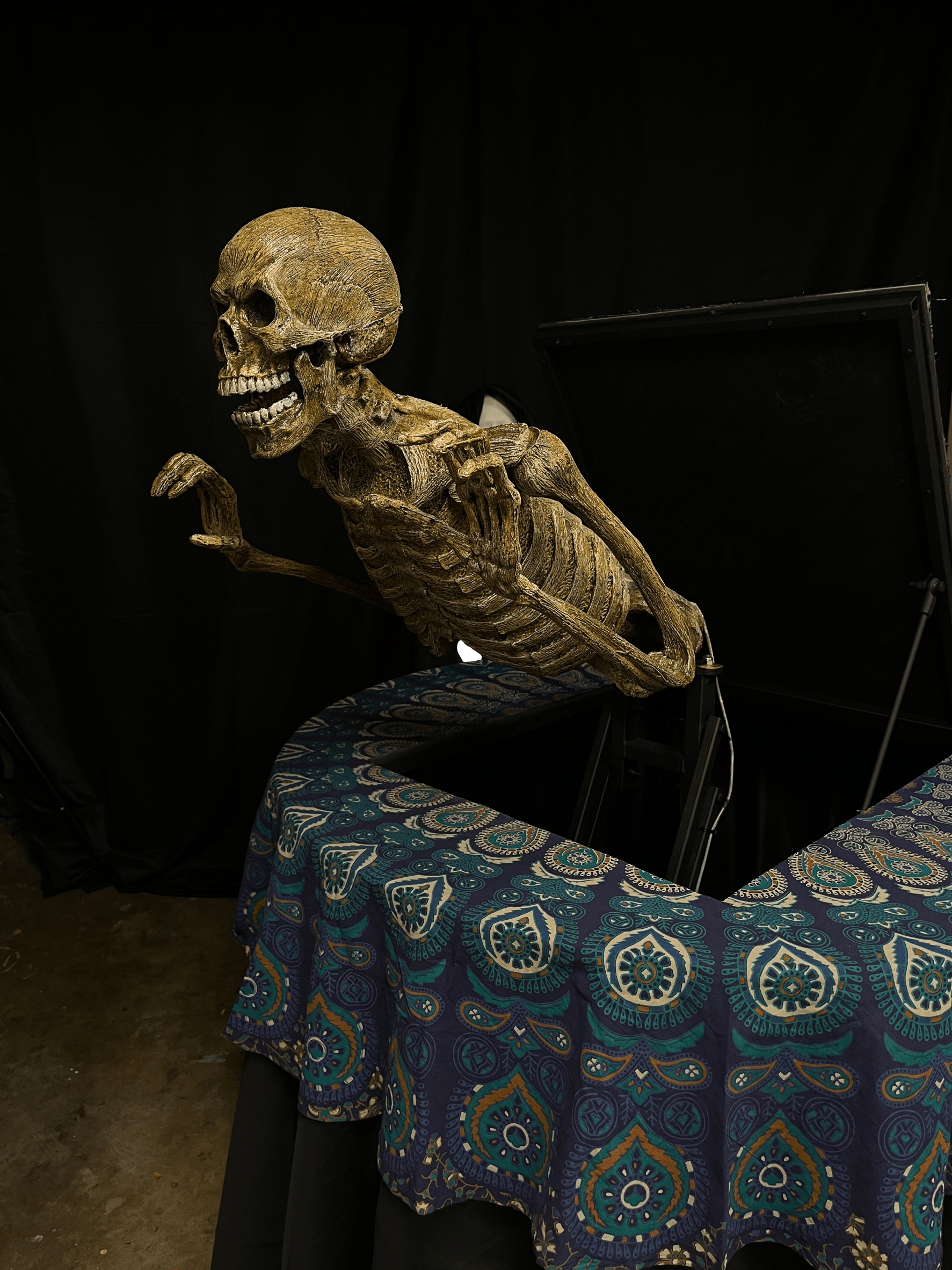 Seance Table Animated Halloween Decoration | Animatronic Scance – The ...