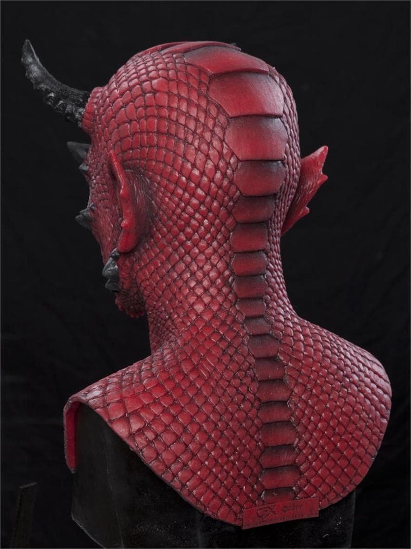 "Belial the Demon - Red" Silicone Mask – The Horror Dome