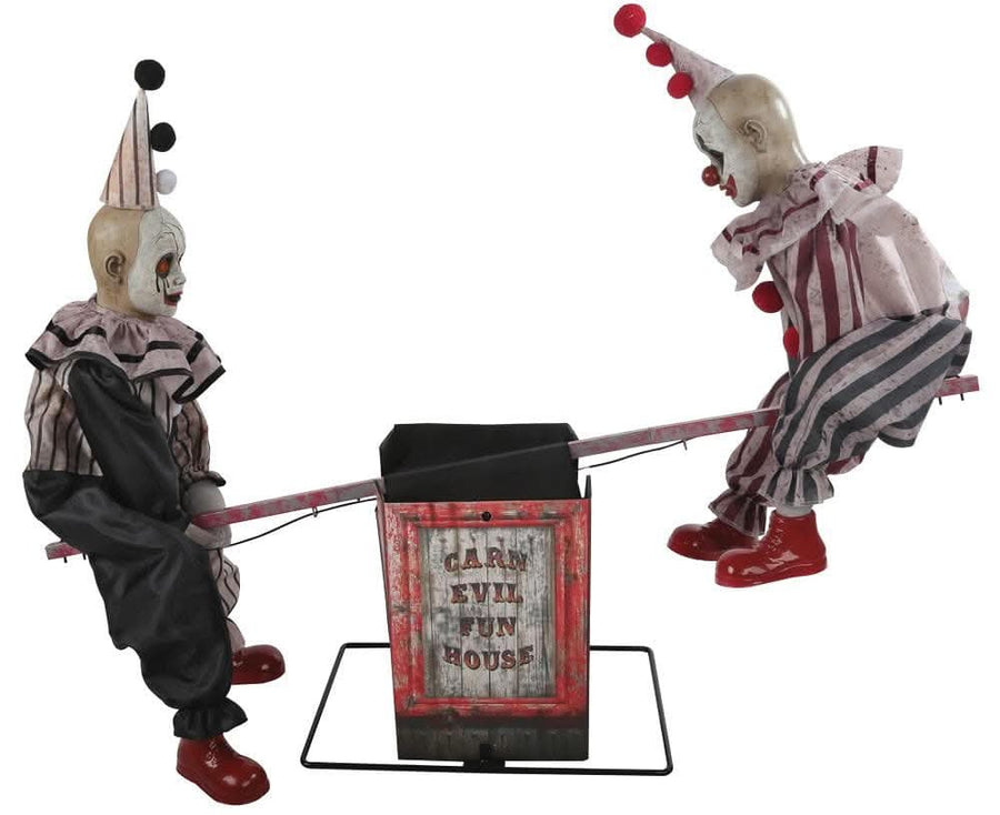 "Clowns" Electric Animated Halloween Props - Package Deal – The Horror Dome