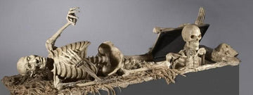 "Corpse Reacher/Trap Door Popper Combo" Skeleton Halloween Animatronic ...