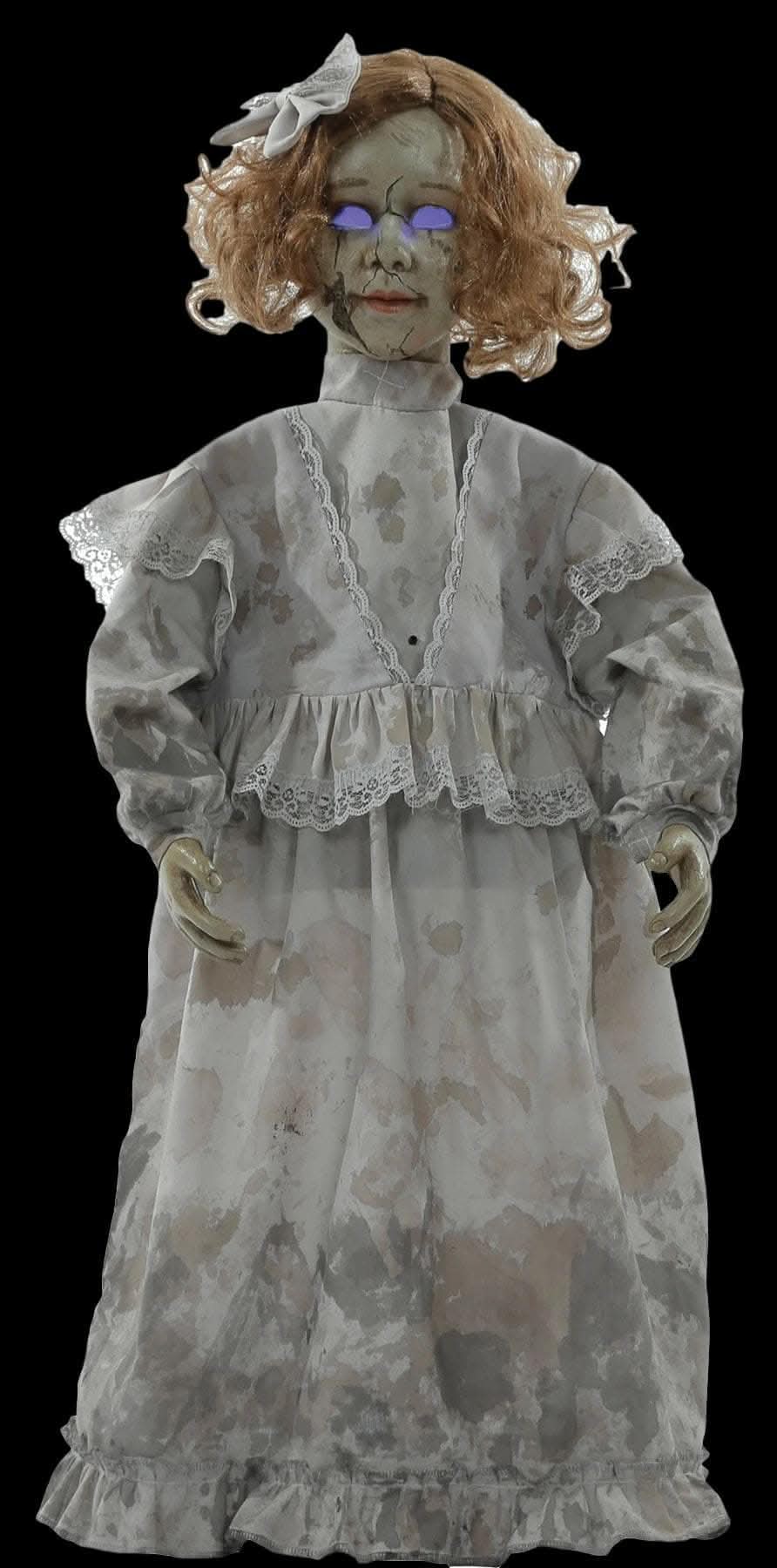 "Cracked Victorian Doll" Halloween Prop – The Horror Dome