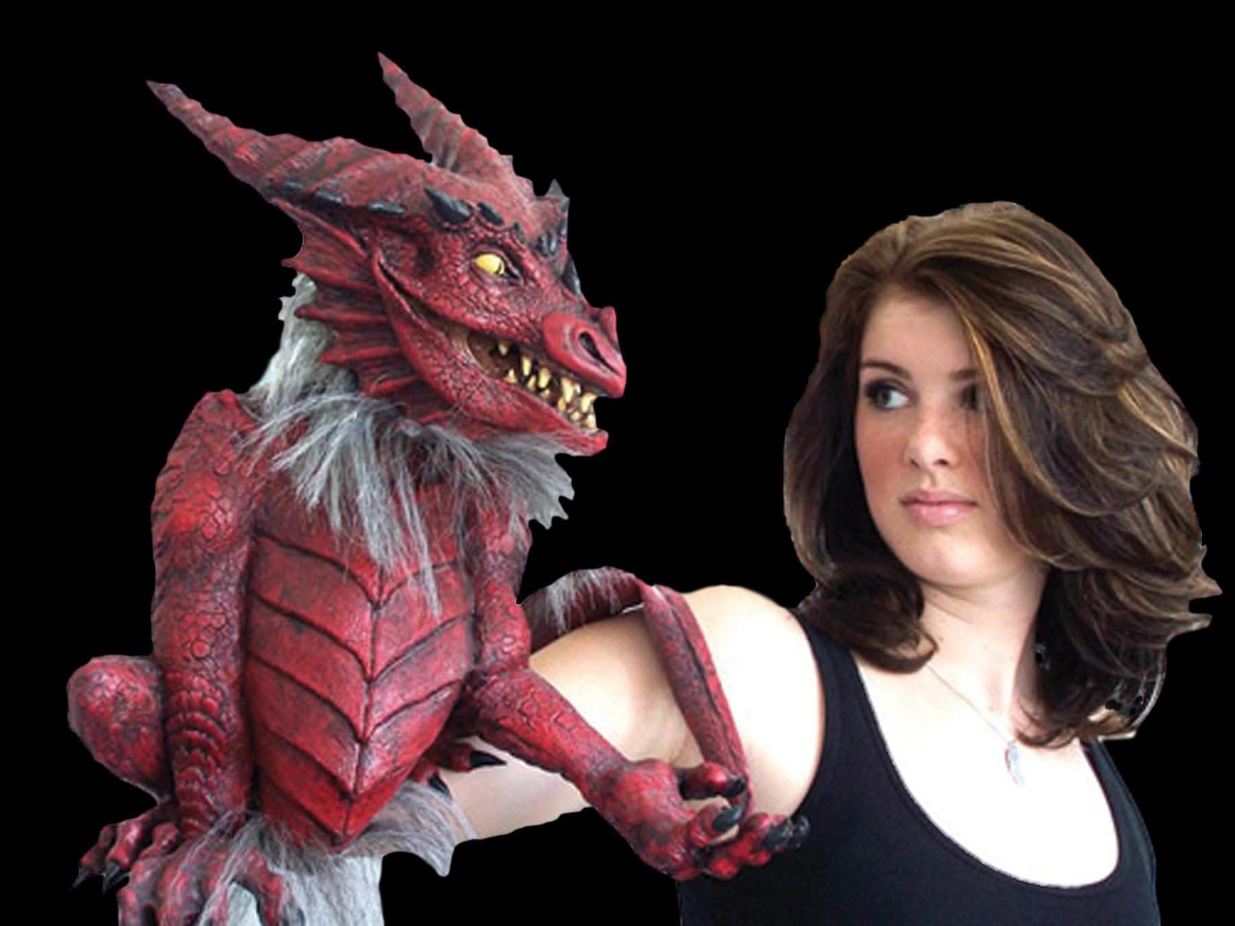 "Dragon Puppet" Halloween Prop – The Horror Dome