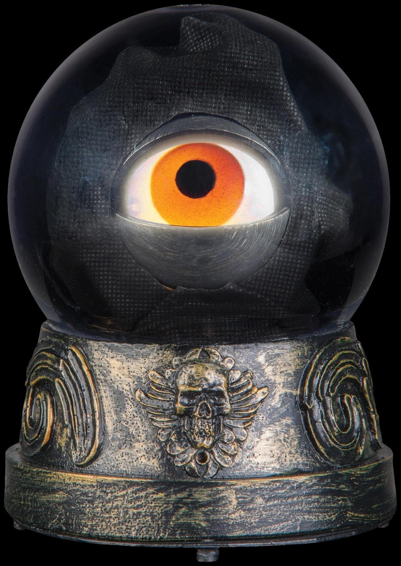 "Eyeball Crystal Ball" Animated Haunted House Prop – The Horror Dome