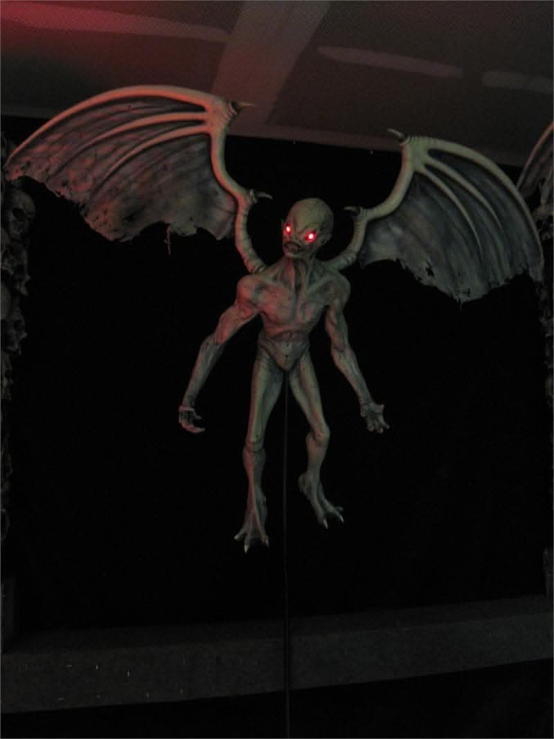 "Gothic Demon" Monster Halloween Prop – The Horror Dome