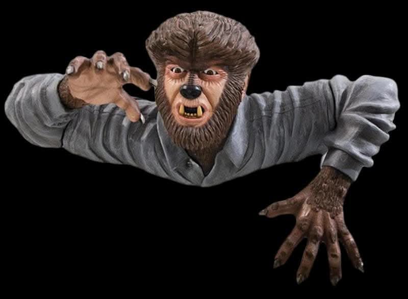 "Grave Walker - The Wolf Man" Graveyard Halloween Prop – The Horror Dome