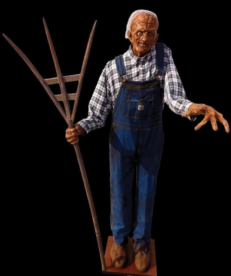 "Inbred Fred" Animated Halloween Zombie Prop – The Horror Dome