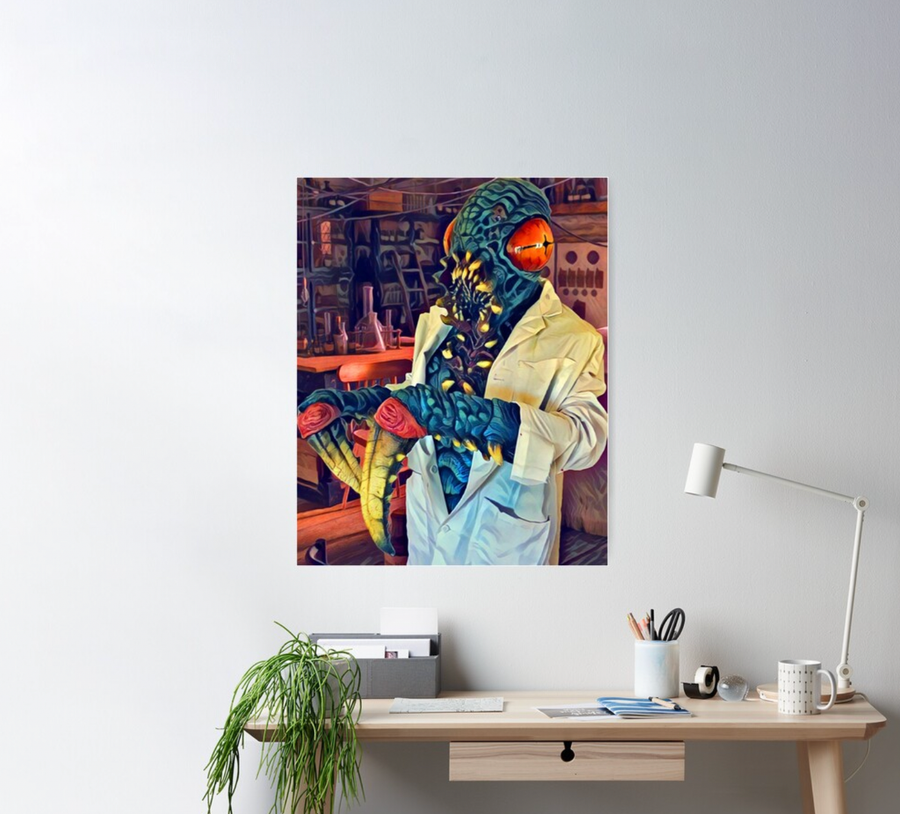 Lab Experiment Poster – The Horror Dome