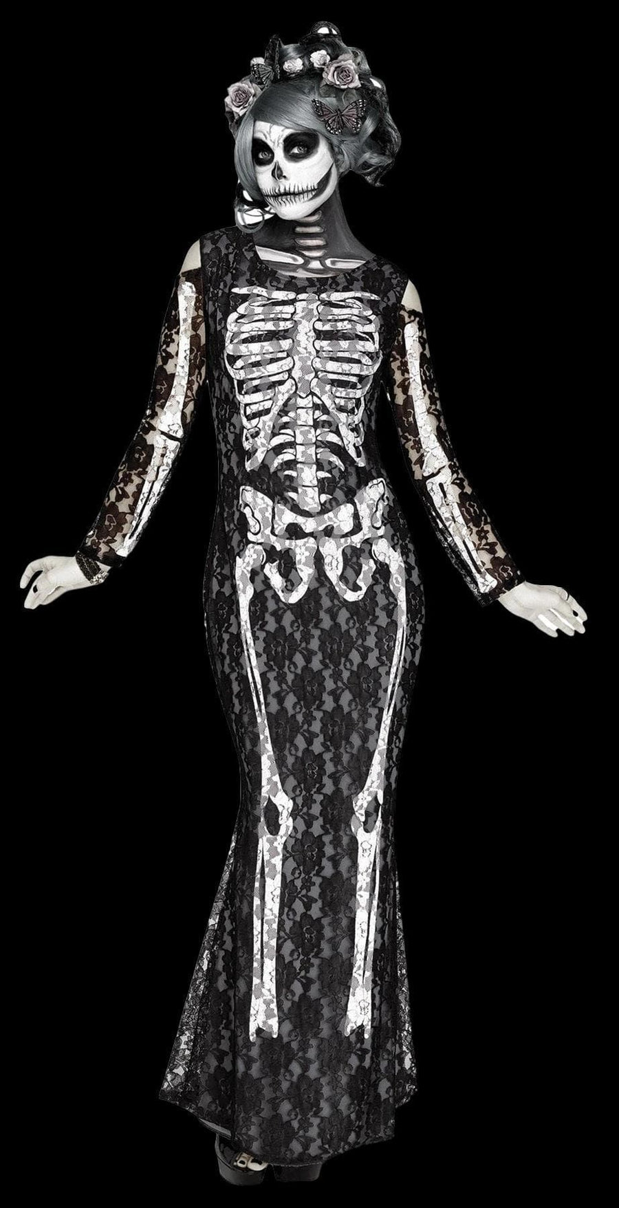 "Lacy Bones" Costume (Adult Size) – The Horror Dome
