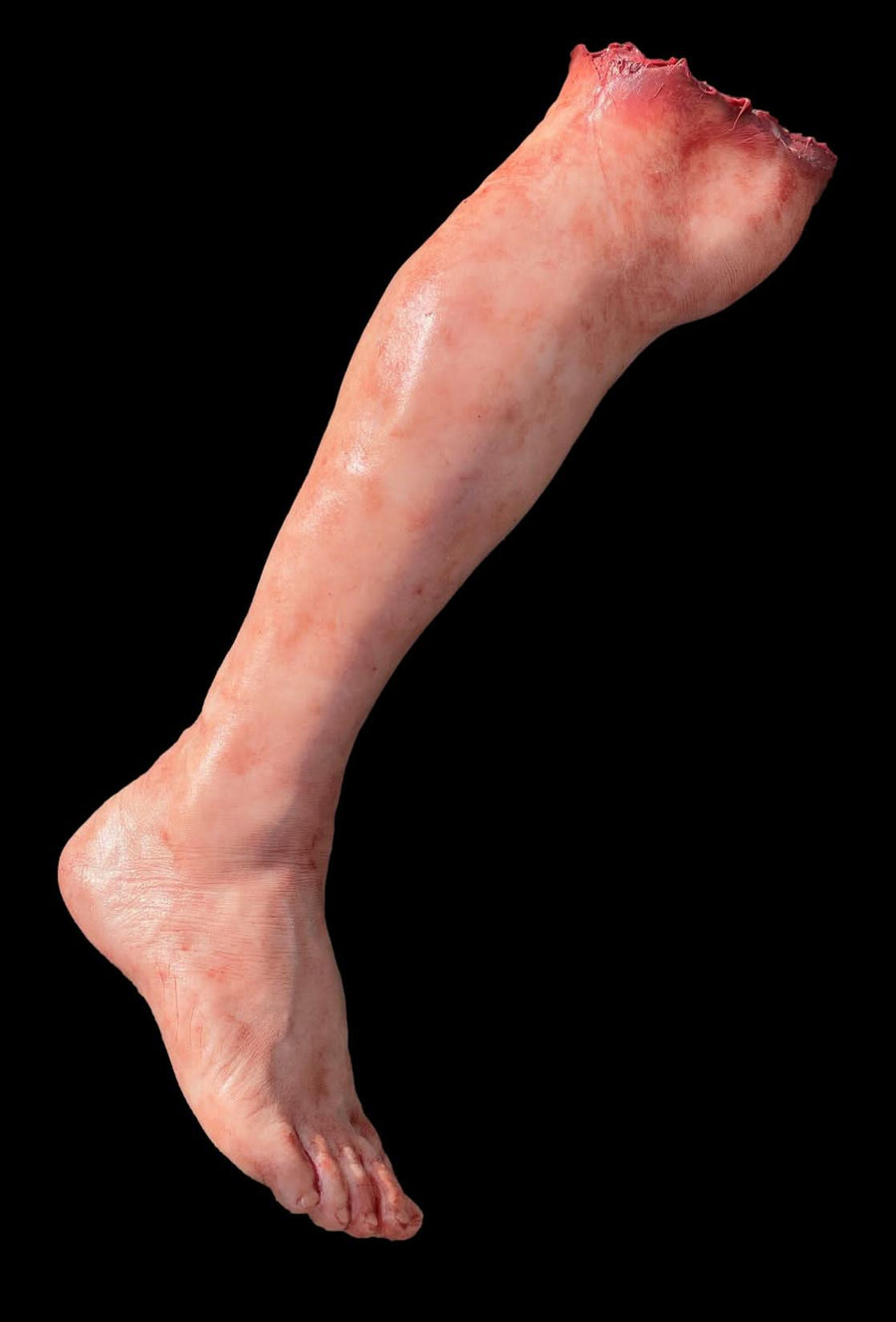 "Large Male Leg" Silicone Human Body Part Halloween Prop – The Horror Dome