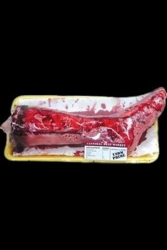 Meat Market Leg | Skinned Leg | Halloween Decoration – The Horror Dome