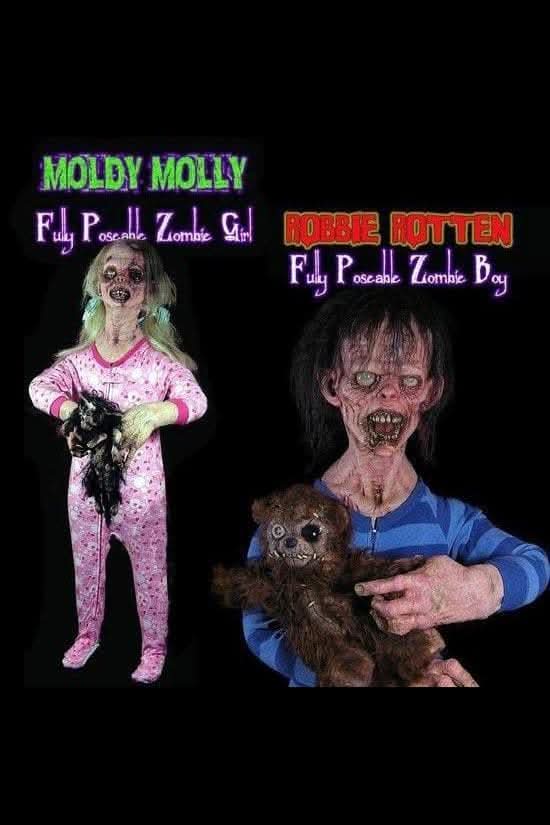 "Moldy Molly and Rotten Robbie" Zombie Halloween Props - Combo Package ...