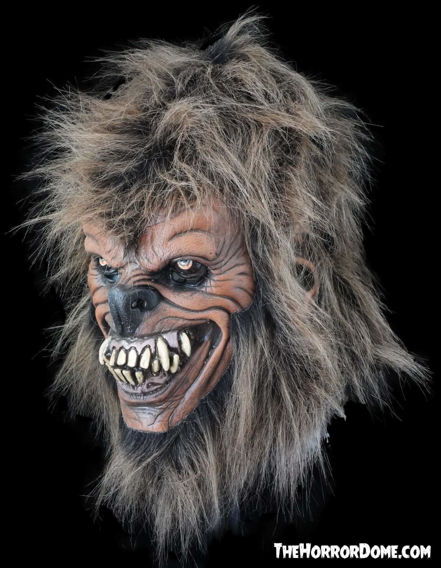 "The Wolfman" Comfort Fit Halloween Mask - Werewolf Mask - Horror Mask ...