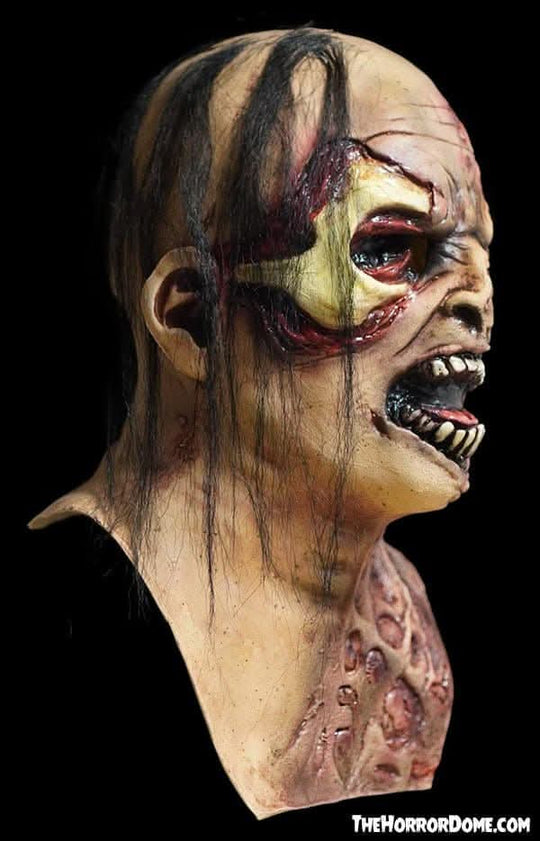 "Pyromaniac" Gory Decayed Zombie Mask – The Horror Dome