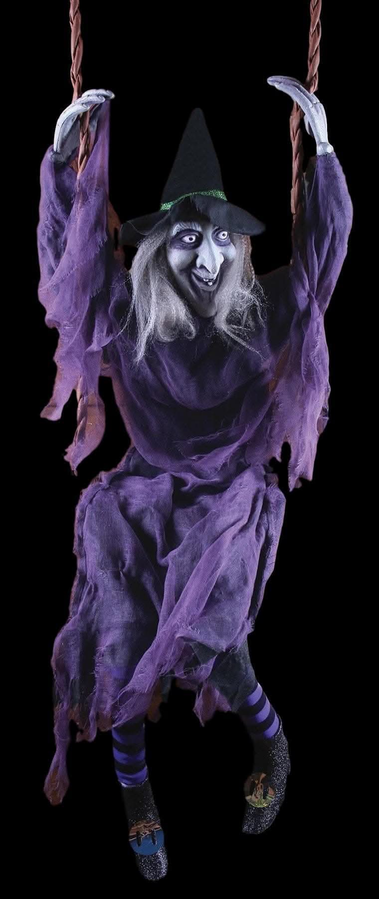 "Swinging Witch" Halloween Prop - 60 Inch - Open Box – The Horror Dome